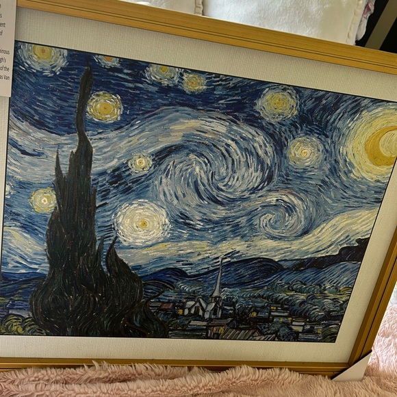 Wall Decor | The Starry Night 1889 Vincent Van Goghs Hand Made Original ...